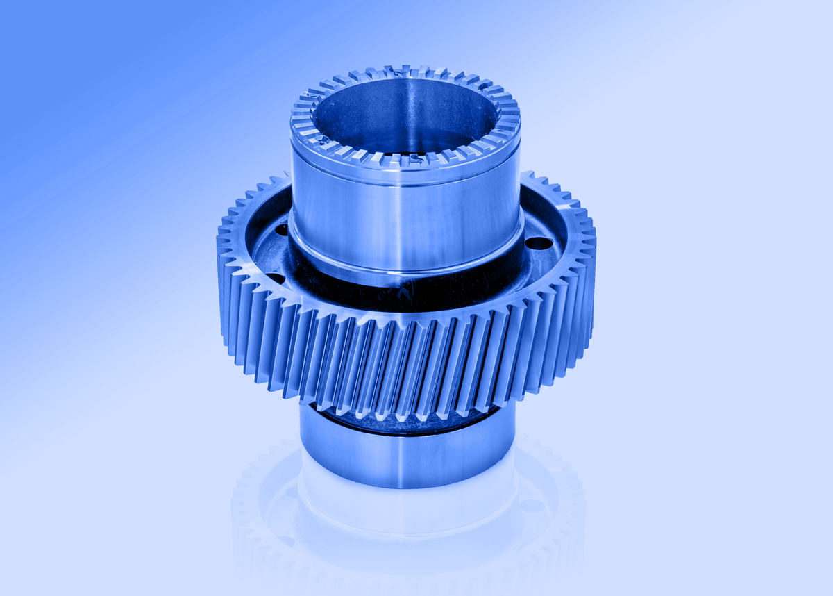 Engrenages hélicoïdaux extérieures et intérieures
